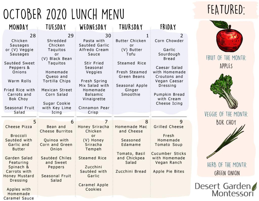 Organic Kitchen | Desert Garden Montessori